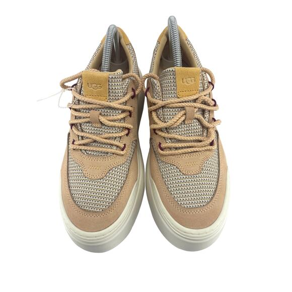 UGG | Shoes | Ugg Marin Mega Lace Sand Trainer Platform Sneakers Tan ...